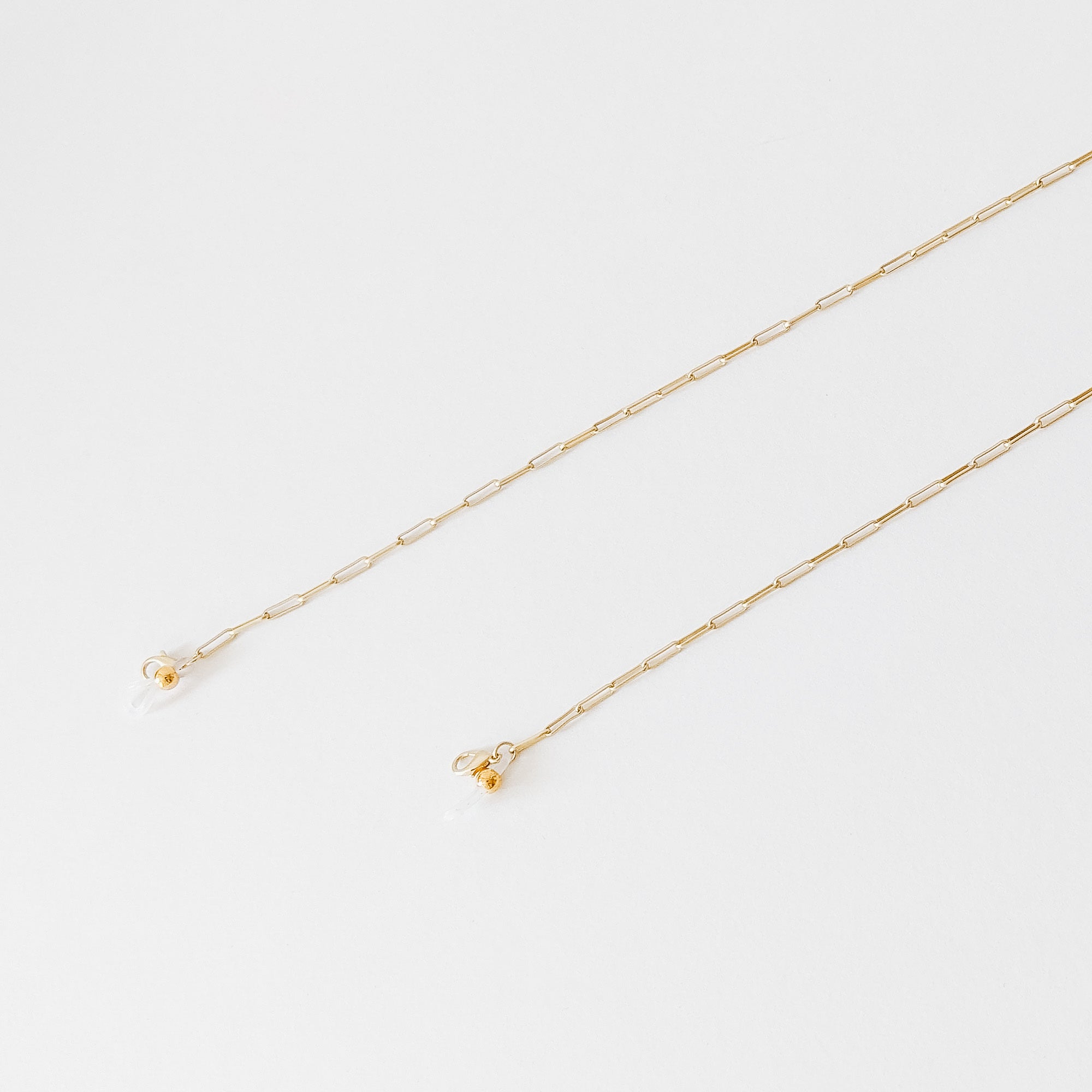 The Paperclip Antique Gold Convertible Eyewearmask Chain Gabriel